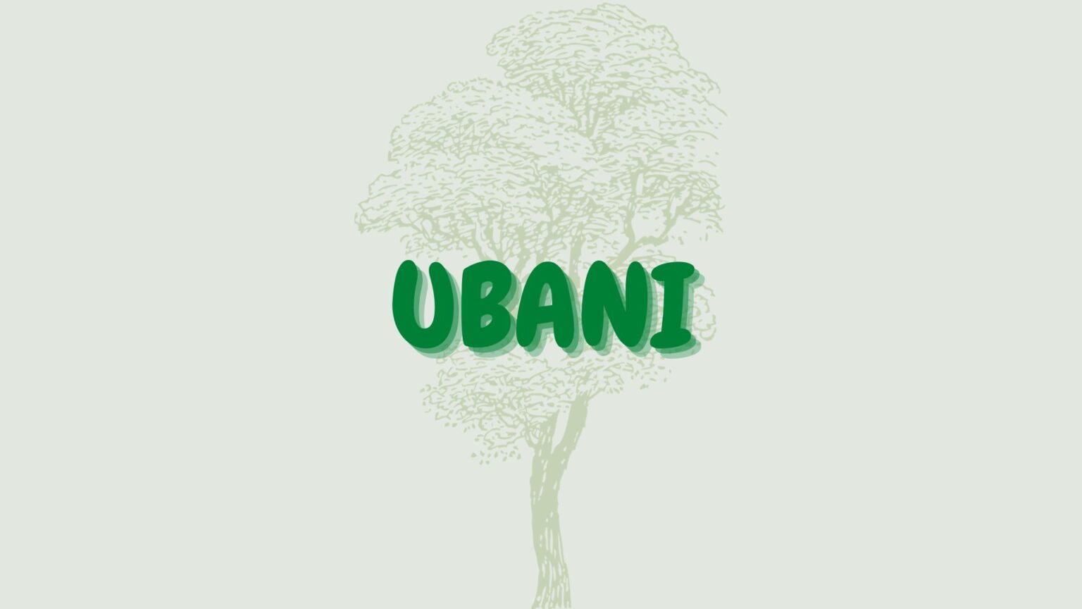 Ubani – IMITHI YESINTU