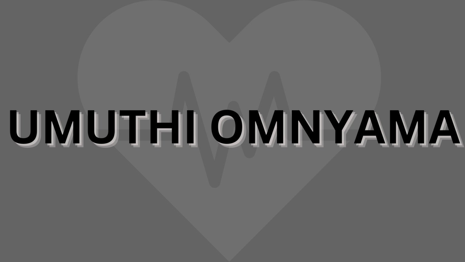 Umuthi omnyama – Black medicine – IMITHI YESINTU